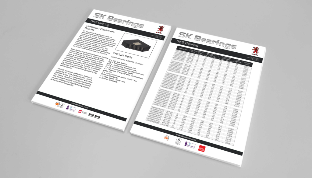 New Technical Data Sheets - SK Bearings